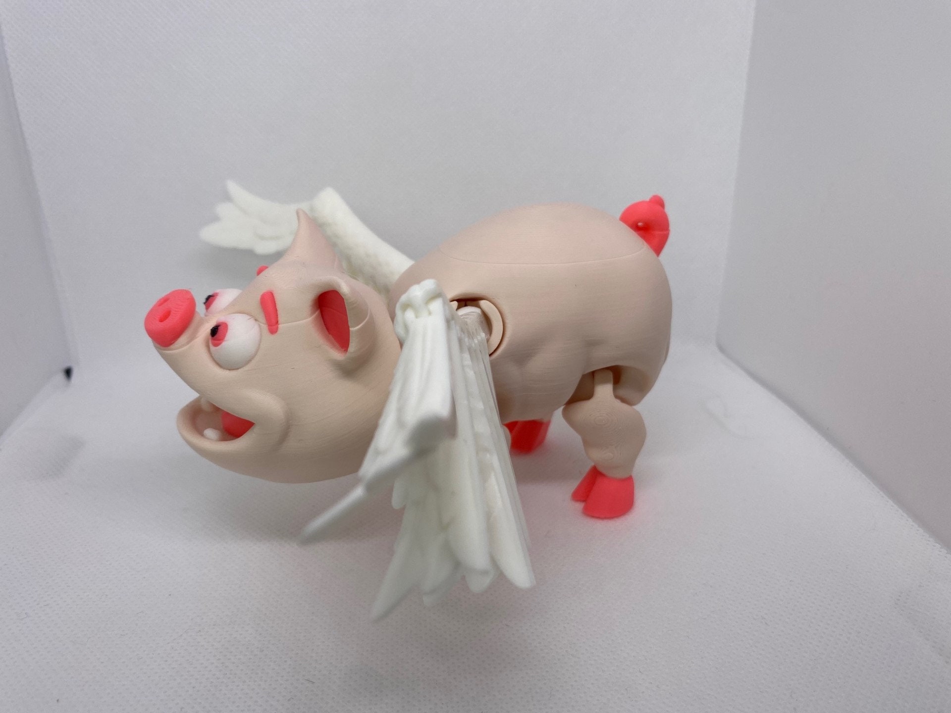 Flying Piggy 3D Printed Toy, Sensory Item, Fidget Desk Toy. - Etsy