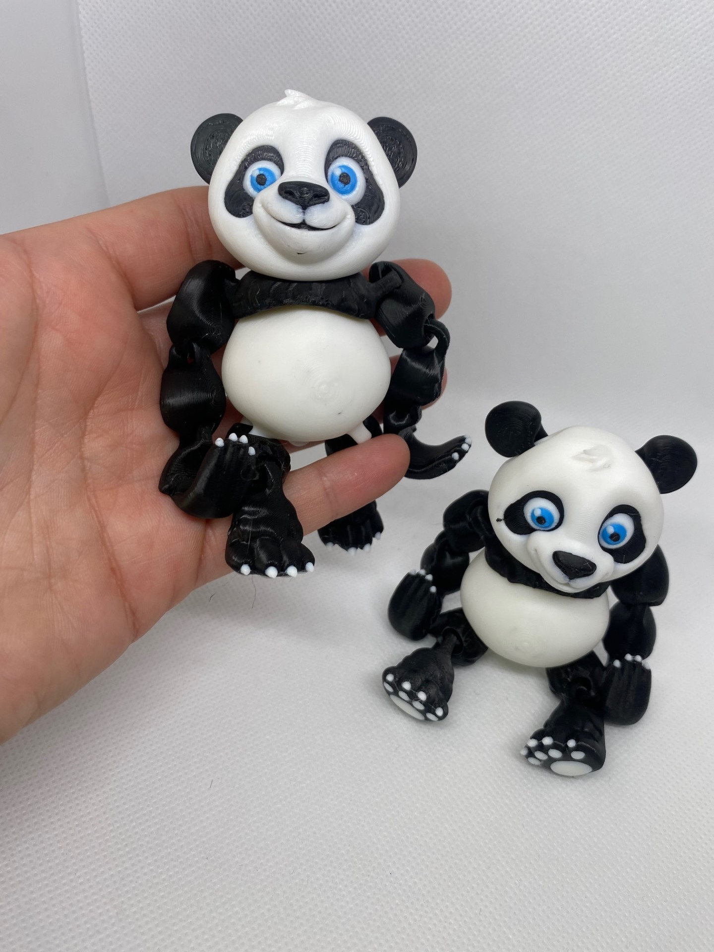 Panda Fidget Toy, Desk Toy, 3d Printed Item, Adult Sensory Toy, Kids ...