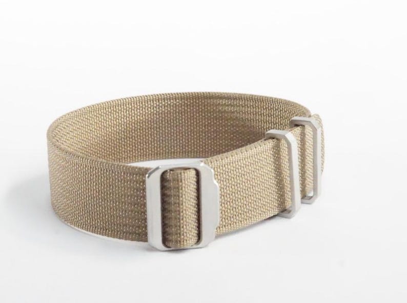 Micro-adjustable Ribbed Watch Strap Spring Made – Ribbed Fabric Mesa ...