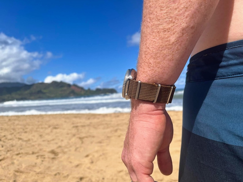 Micro-adjustable Ribbed Watch Strap Spring Made – Ribbed Fabric Mesa ...