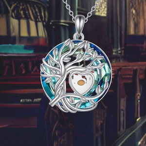 Mustard Seed Tree of Life Necklace - Etsy