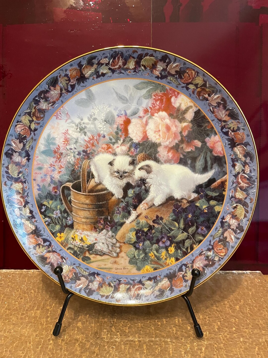 Vintage the Bradford Exchange "fuzzy Fun" by Glenna Kurz Collectible ...