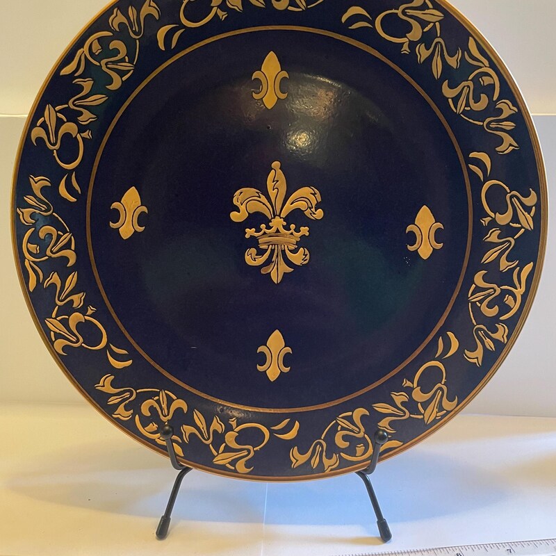 Fleur De Lis Plate - Etsy