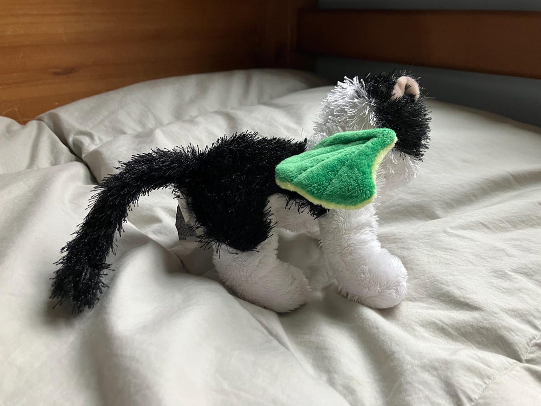 Winged Cat Webkinz, Chimera Plushie, Hybrid Stuffed Animal, Dragon ...