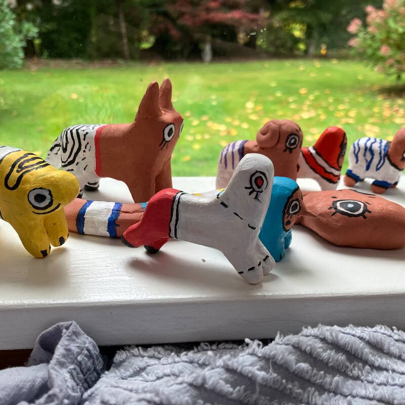Clay Animals - Etsy