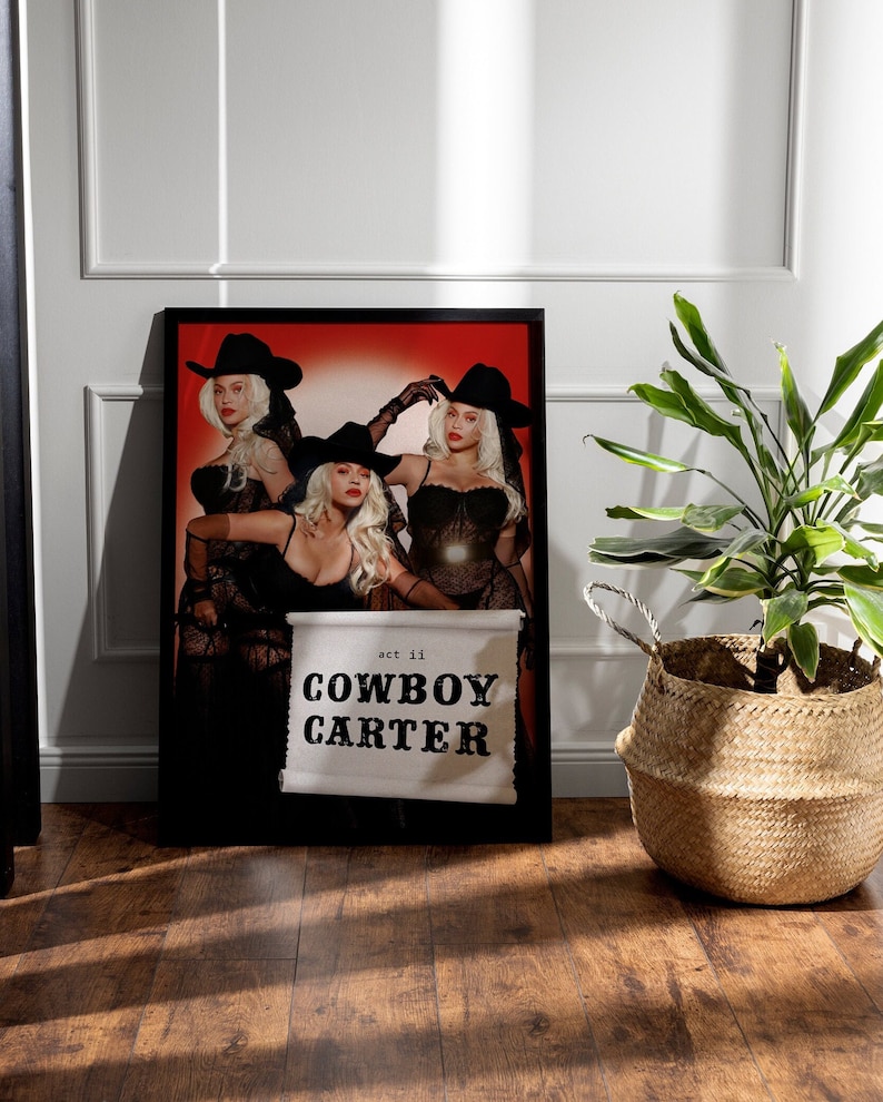 Cowboy Carter Act II Beyoncé Poster - Etsy