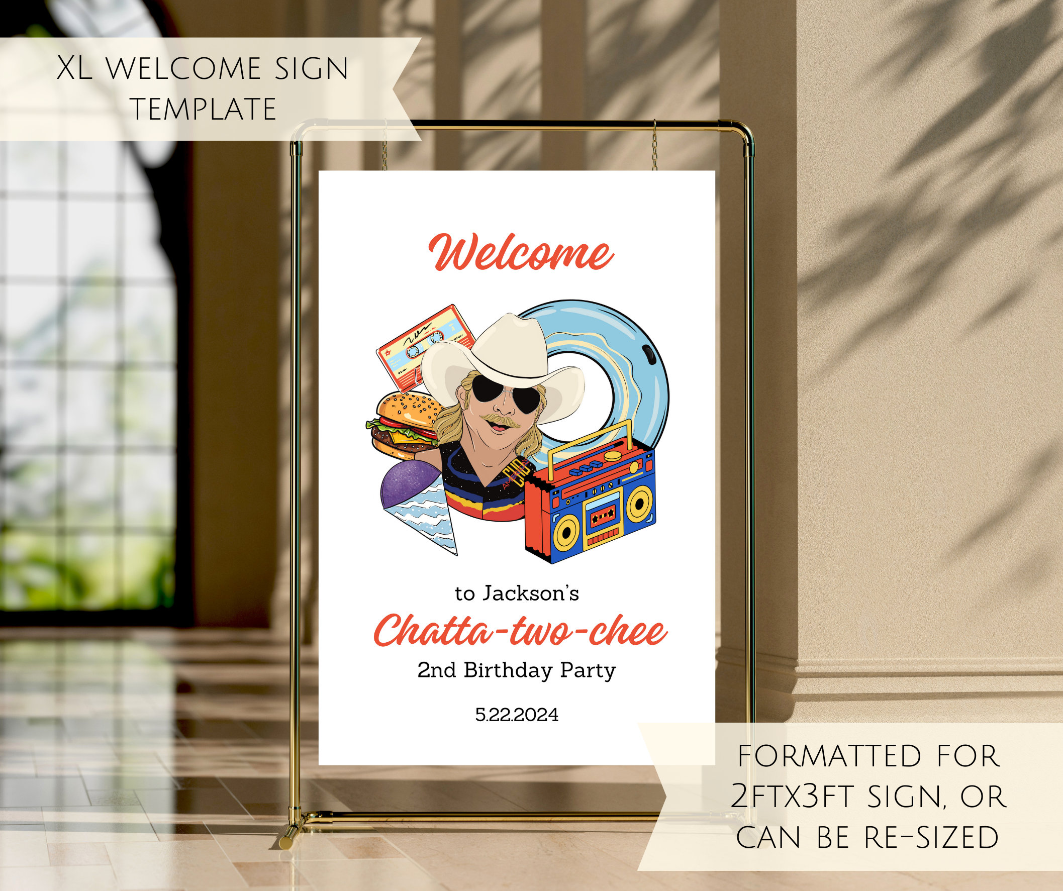 Way Down Yonder on the Chattatwochee Birthday Party Invite Bundle L ...