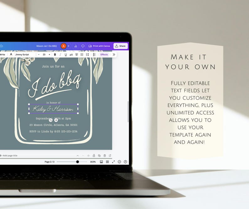 Rustic I Do BBQ Invitation Template Country Wedding Shower BBQ ...