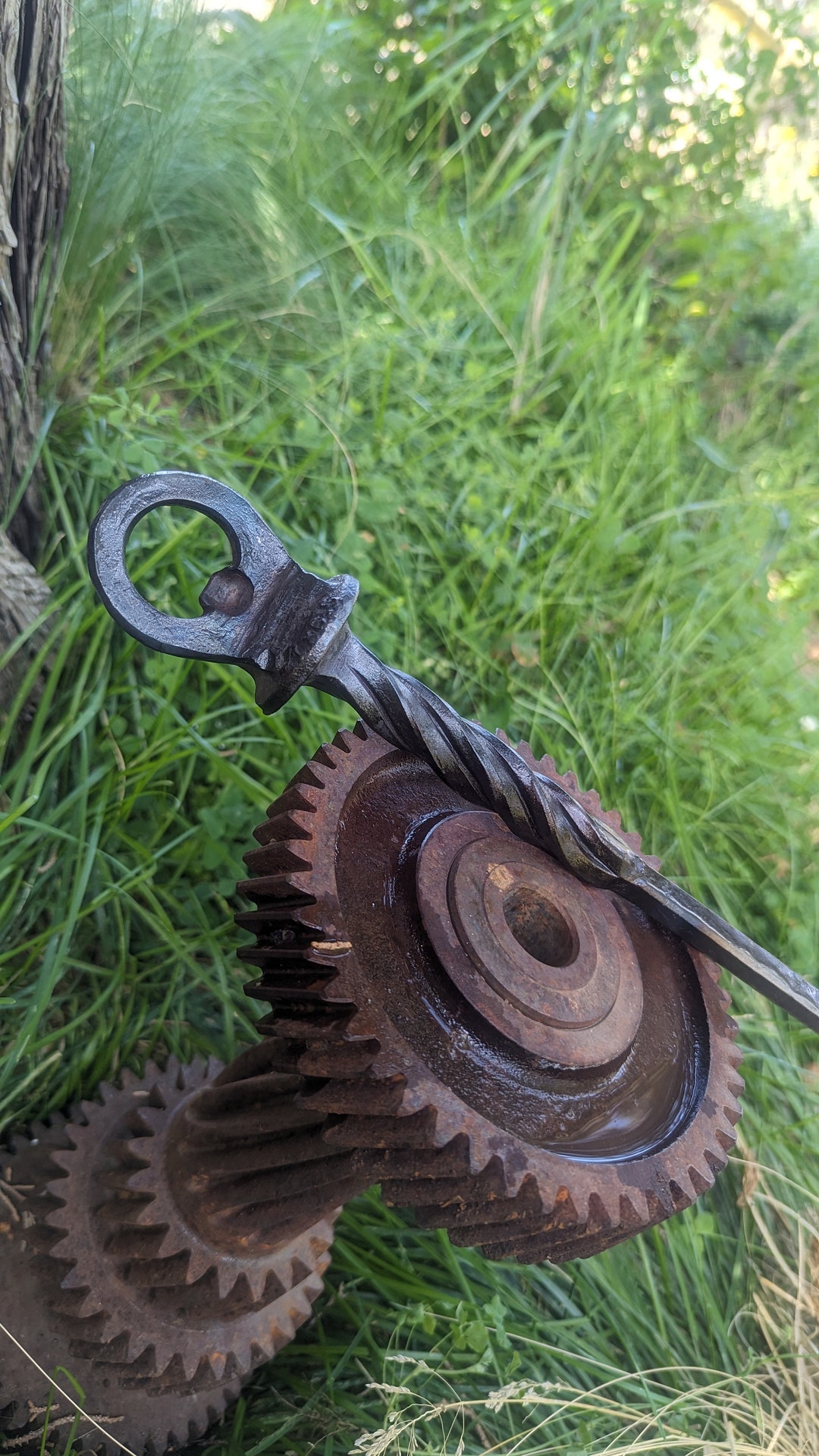 Twisted Handle Steak Turner - Etsy