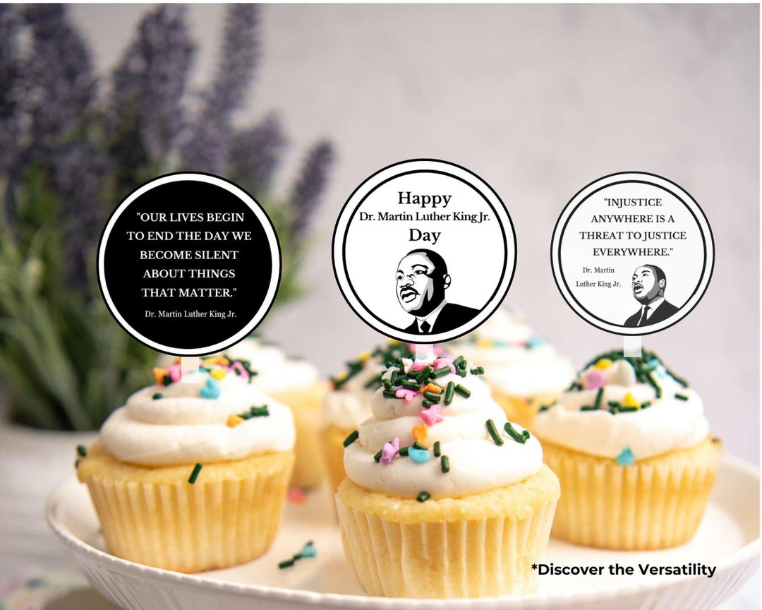 Black and White Dr. Martin Luther King Jr. Day PDF Printable Quotes ...