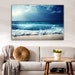 Ocean Beach Canvas Prints Sea Wave Canvas Wall Art Sea Landscape ...