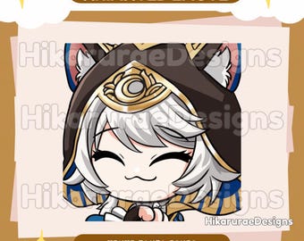 Animated Twitch & Discord Emote | Cute Tribbie Pop Cat | Honkai Star ...