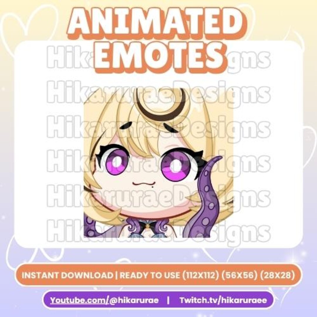 Yidhari Waving Animated Emote | Zenless Zone Zero ZZZ Twitch Emote ...