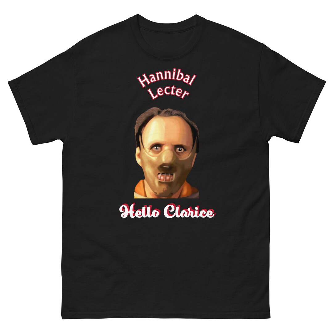 Hannibal Lecter Silence of the Lambs Unisex Classic Tee - Etsy