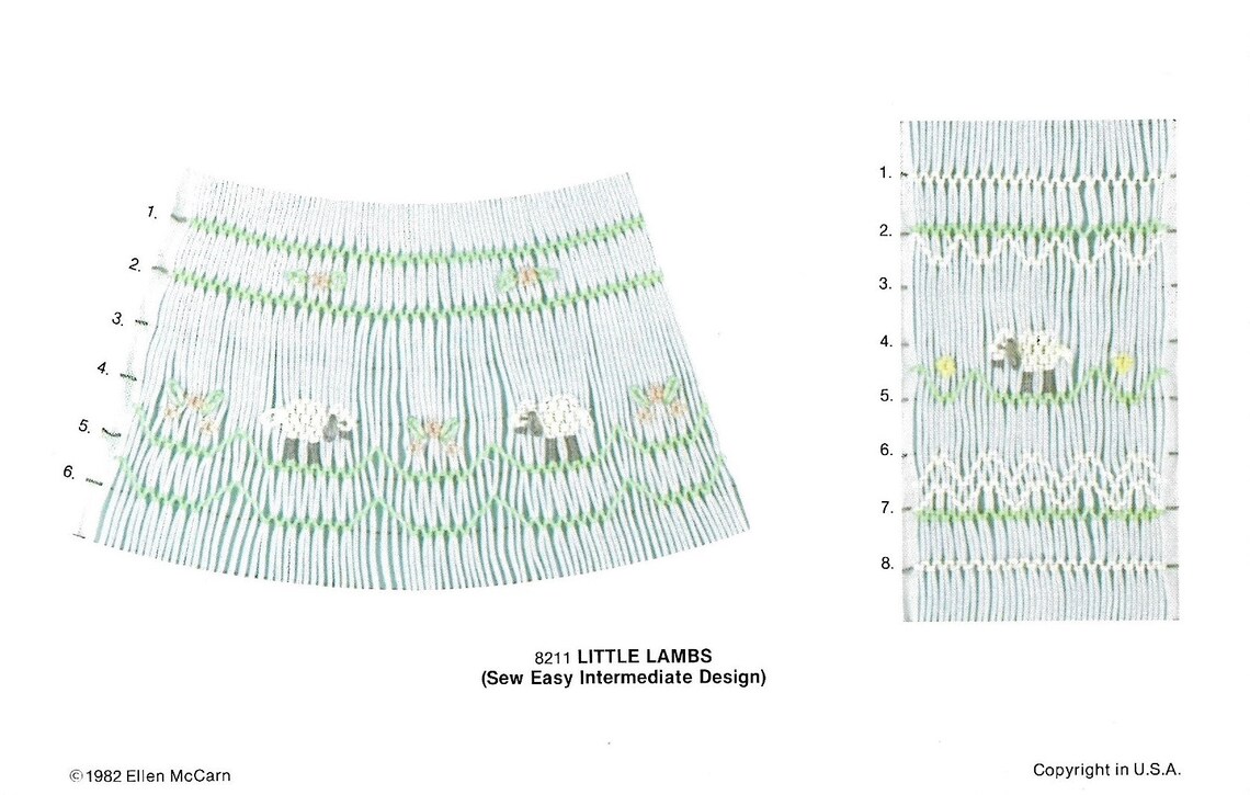 Smocking Plates Spring Animals 4ct - "bunnies and Carrots", "little ...
