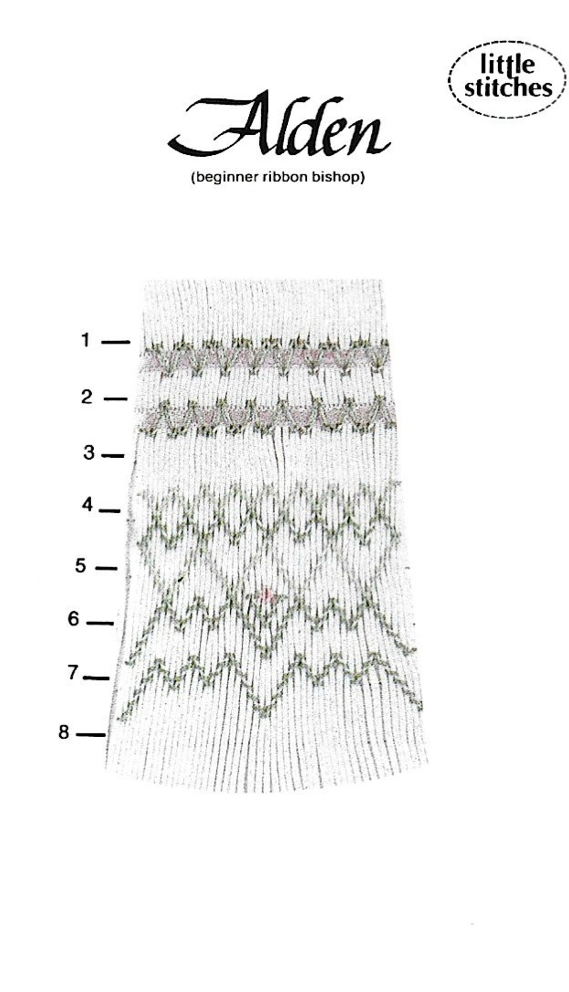 Smocking Plate "alden" by Little Stitches - Etsy