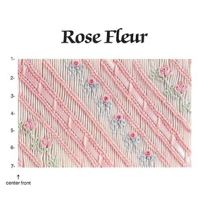 Smocking Plate "rose Fleur" by Little Stitches - Etsy