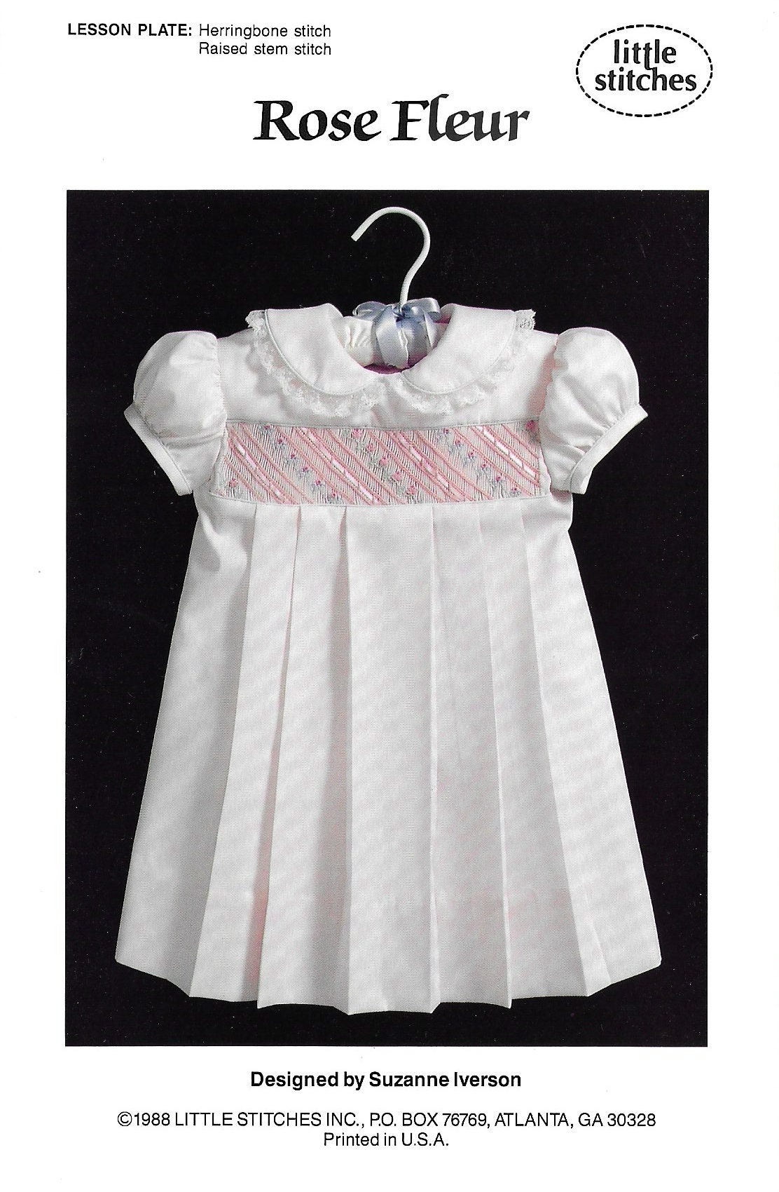 Smocking Plate "rose Fleur" by Little Stitches - Etsy