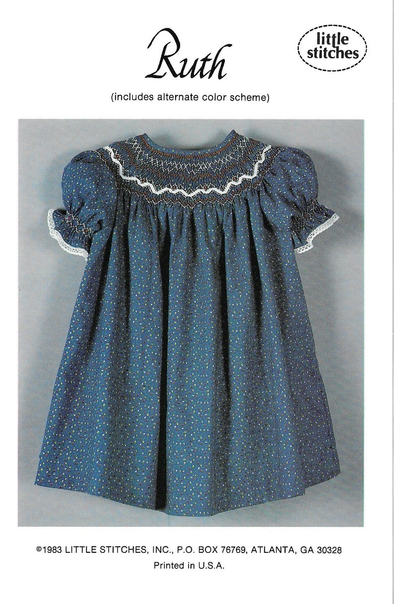 Smocking Plate "ruth" by Little Stitches - Etsy