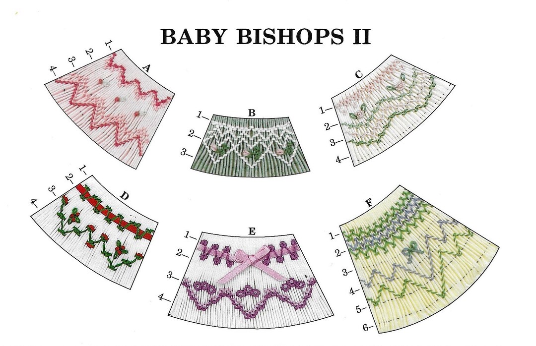 Smocking Plate baby Bishops Ii by Kathy Crisp Designs - Etsy