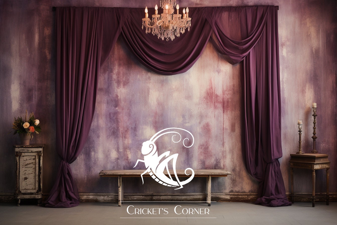 40 Fine Art Retro Studio Digital Backdrops, Photography Studio Retro ...