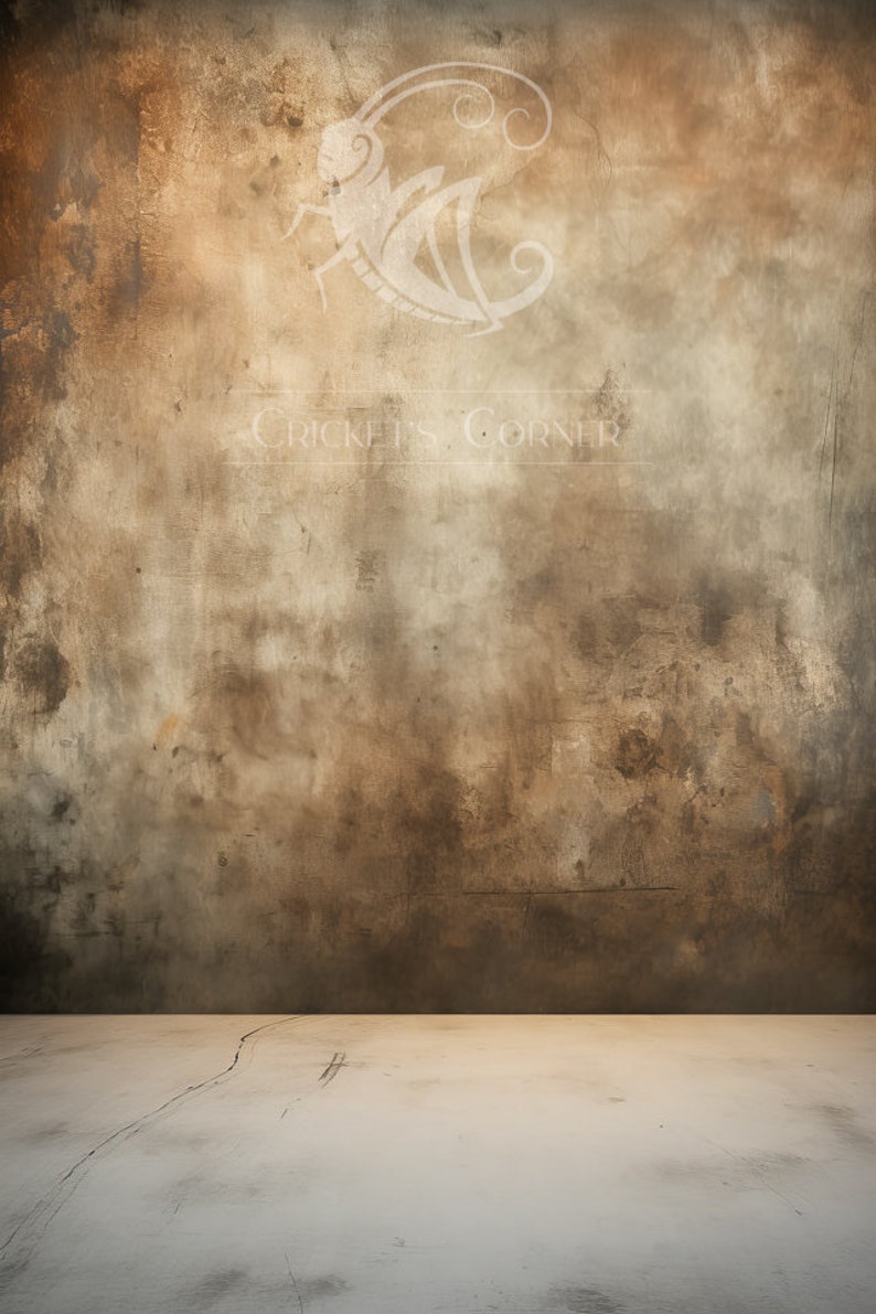 50 Handpainted Grungle Studio Digital Backdrops, Photography Studio ...