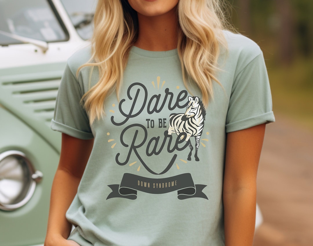DARE to Be RARE "personalized" Shirt, Rare Disease, Special Needs ...