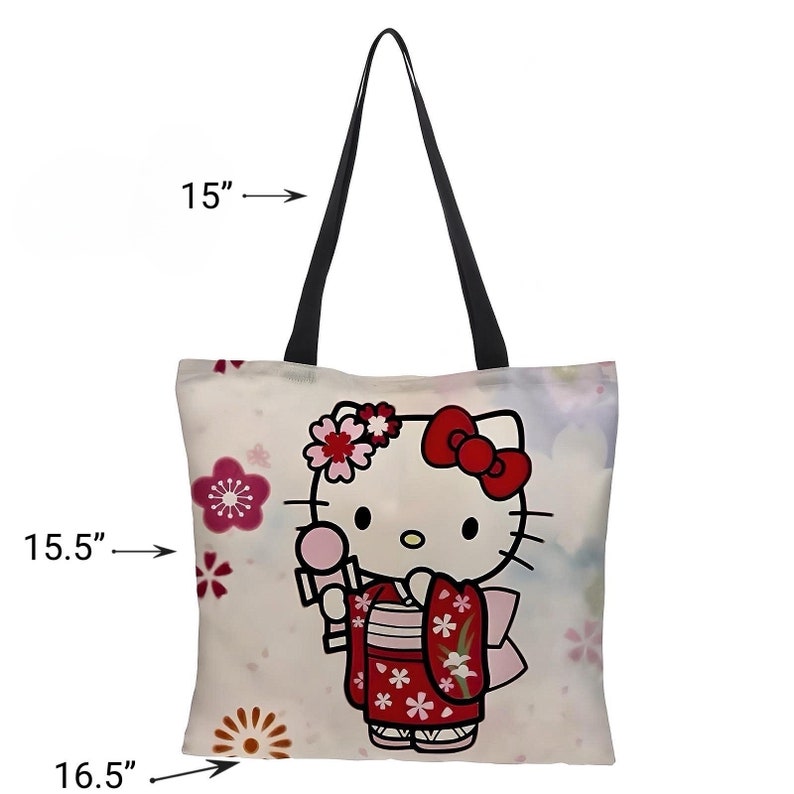 Hello Kitty Large Capacity Tote Bag F - Etsy