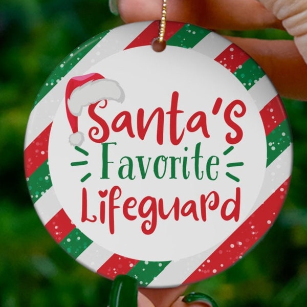 Lifeguard Ornament - Etsy