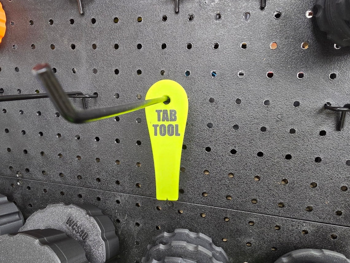 Tumbler Tab Tool & Bender Ergonomic Handle, Built in Magnet IN STOCK - Etsy