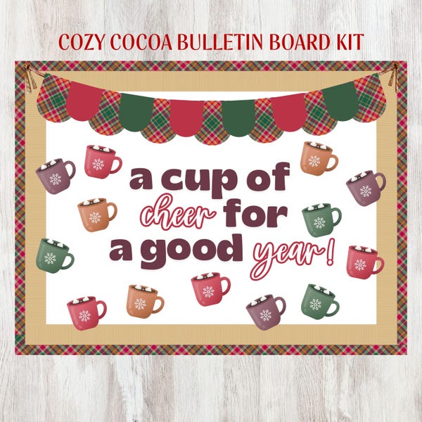 Hot Cocoa Bulletin Board - Etsy