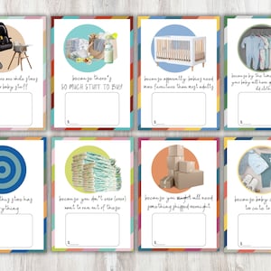 New Mom Gift Card Book, Funny, Baby Shower Group Gift, New Baby Gift ...