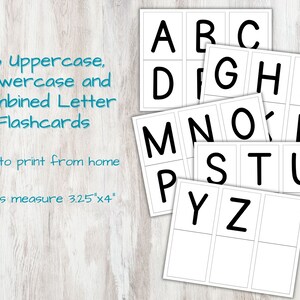 Minimalist Alphabet Letter Flashcards, CVC Cards to Teach Spelling ...