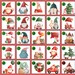 Gnome Advent Calendar, Christmas Countdown Calendar, Printable Kid's ...