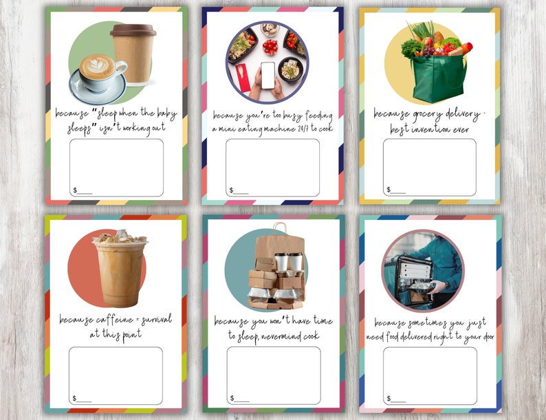 New Mom Gift Card Book, Funny, Baby Shower Group Gift, New Baby Gift ...