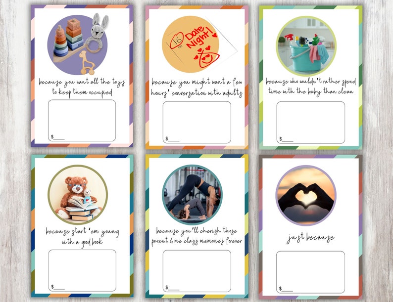 New Mom Gift Card Book, Funny, Baby Shower Group Gift, New Baby Gift ...