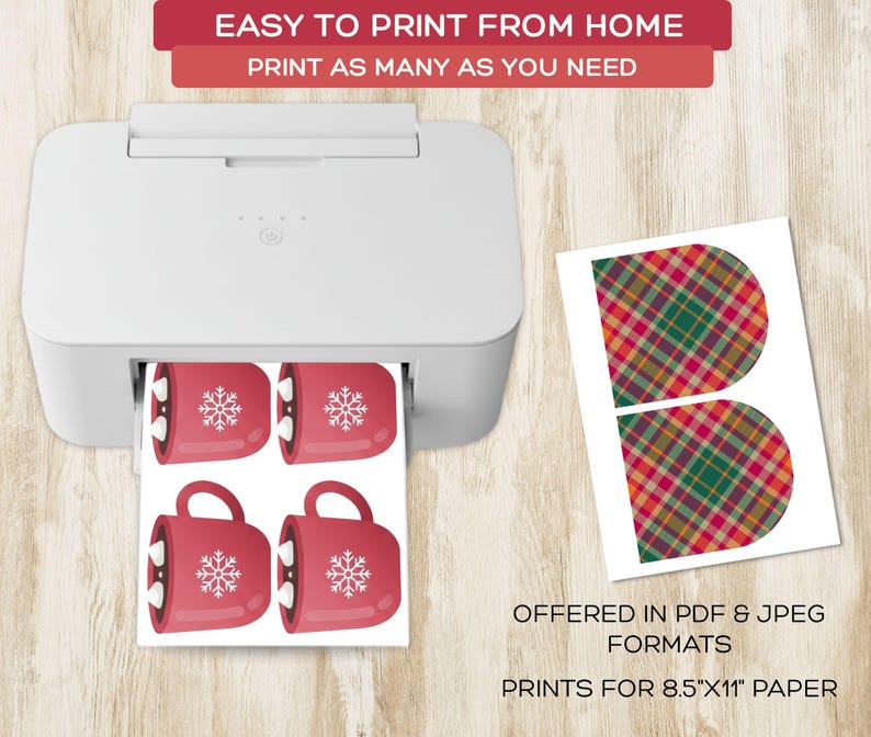 Cozy Winter Hot Cocoa Bulletin Board Kit, Printable Classroom Decor for ...