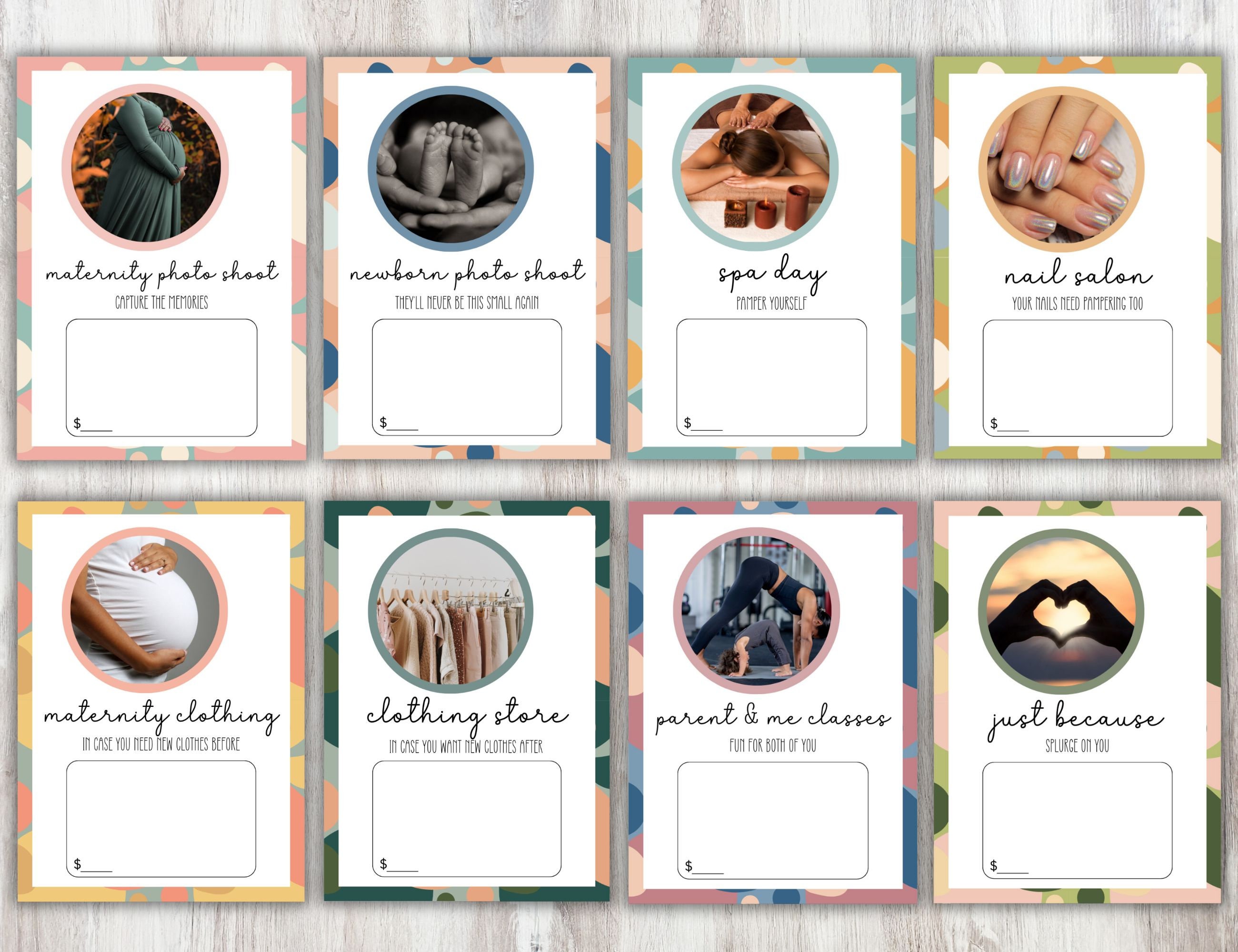 Baby Shower Gift Card Book, Gift for New Parents, Group Gift for New ...