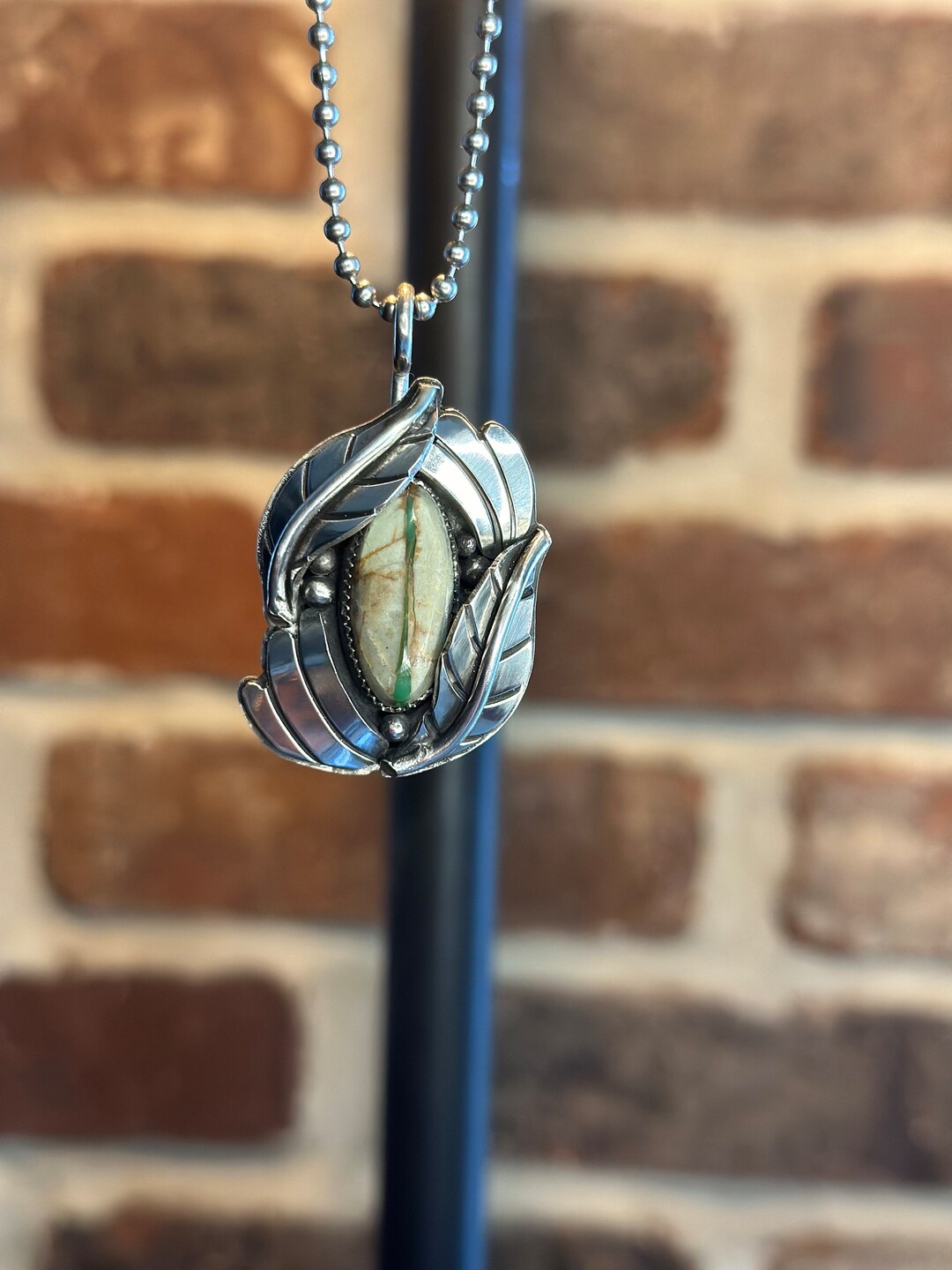 Royston Ribbon Turquoise Pendant - Etsy