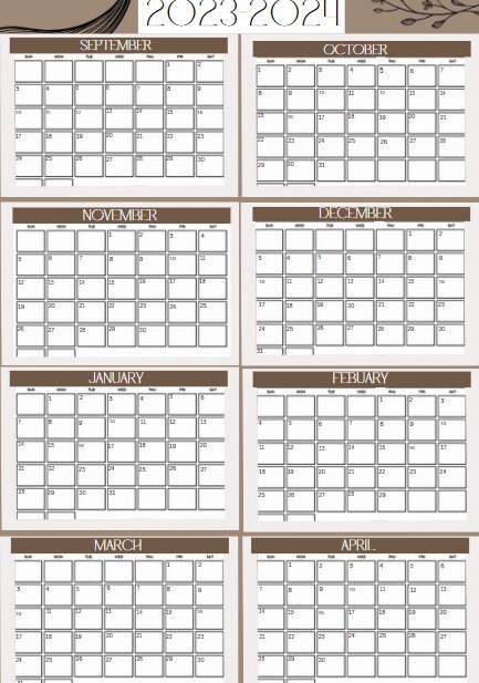 Digital Aesthetic Yearly Planner 2023-2024 Nudes and Beige - Etsy
