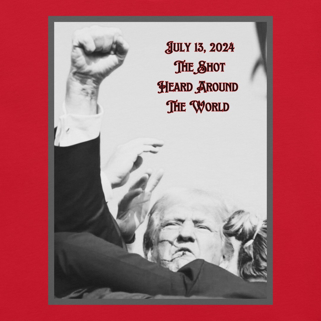 Iconic Defiant Survivor Donald Trump Unisex T-shirt - Etsy