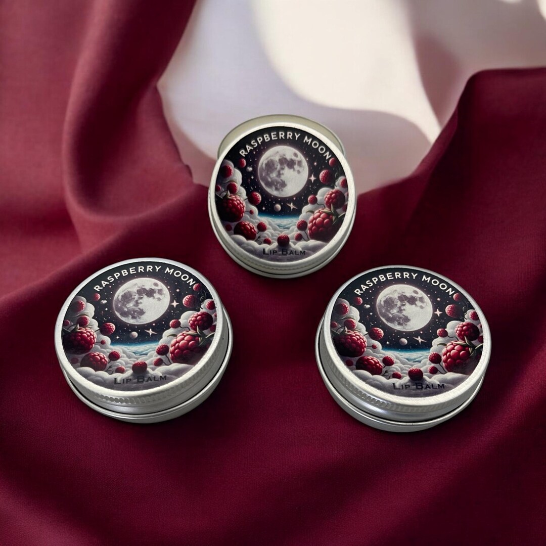 Raspberry Moon Lip Balm | Natural Skin Ointment | Lard Free | Natural ...