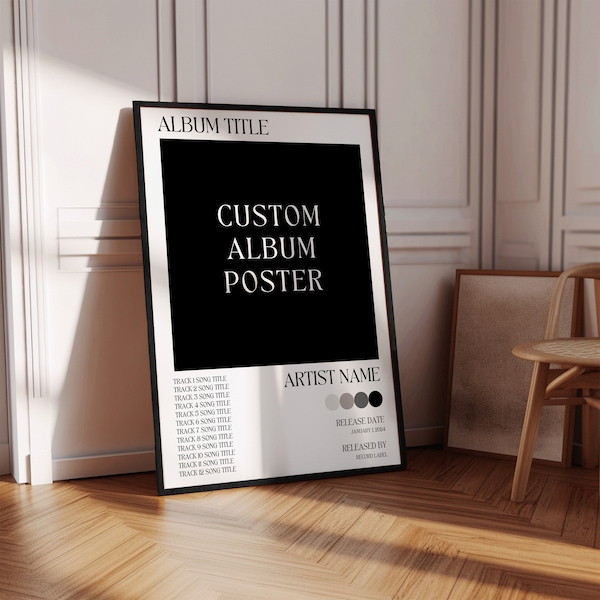 Album Cover Posters - Etsy