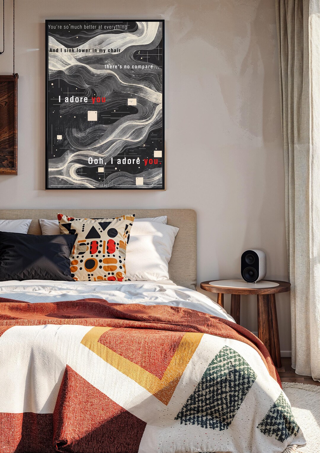 Fred Again 'adore You' Poster Music-inspired Wall Art Electronic Music ...