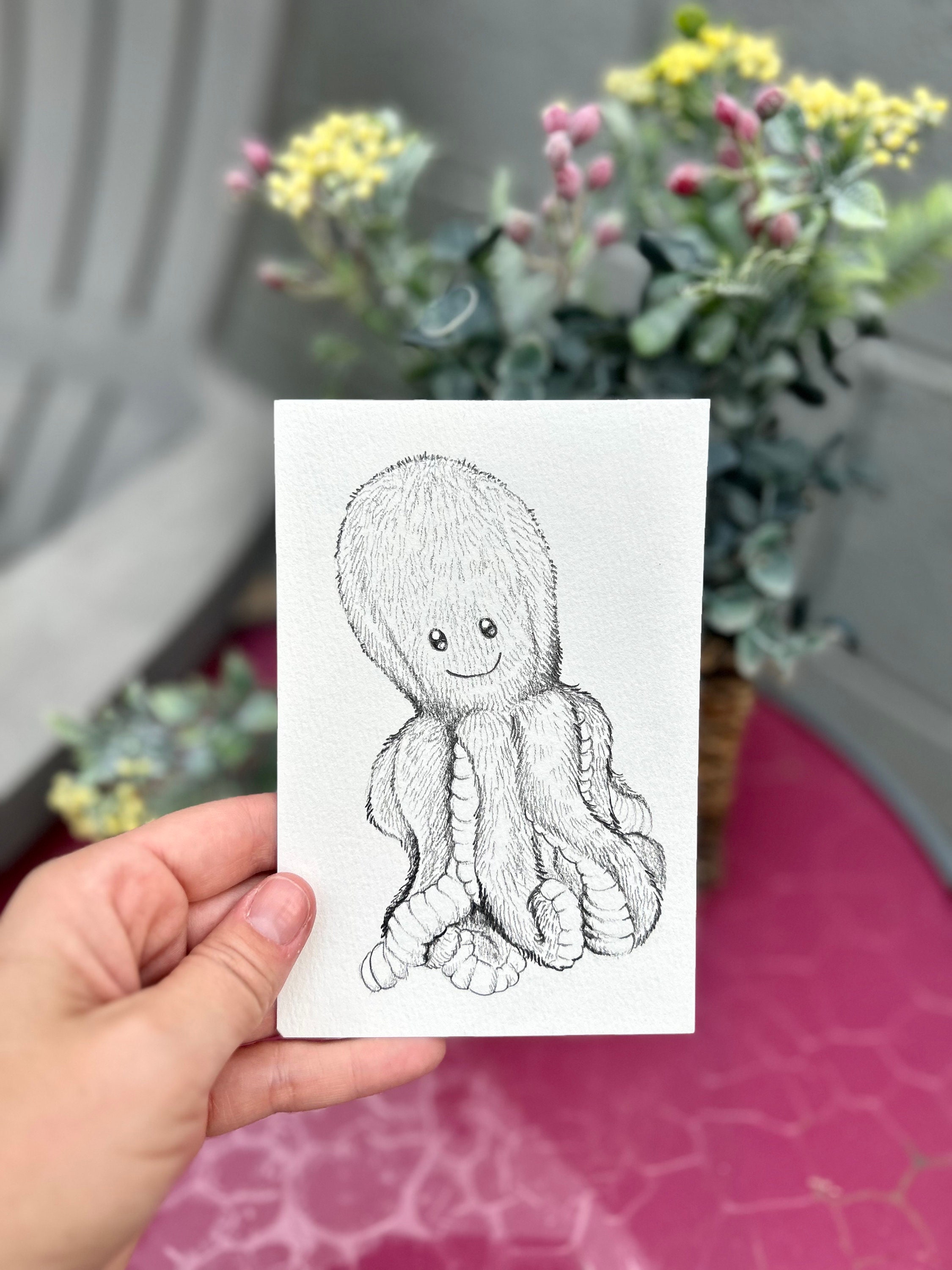 Koala Art Custom Stuffed Animal Drawing Koala for Boho Nursery - Etsy