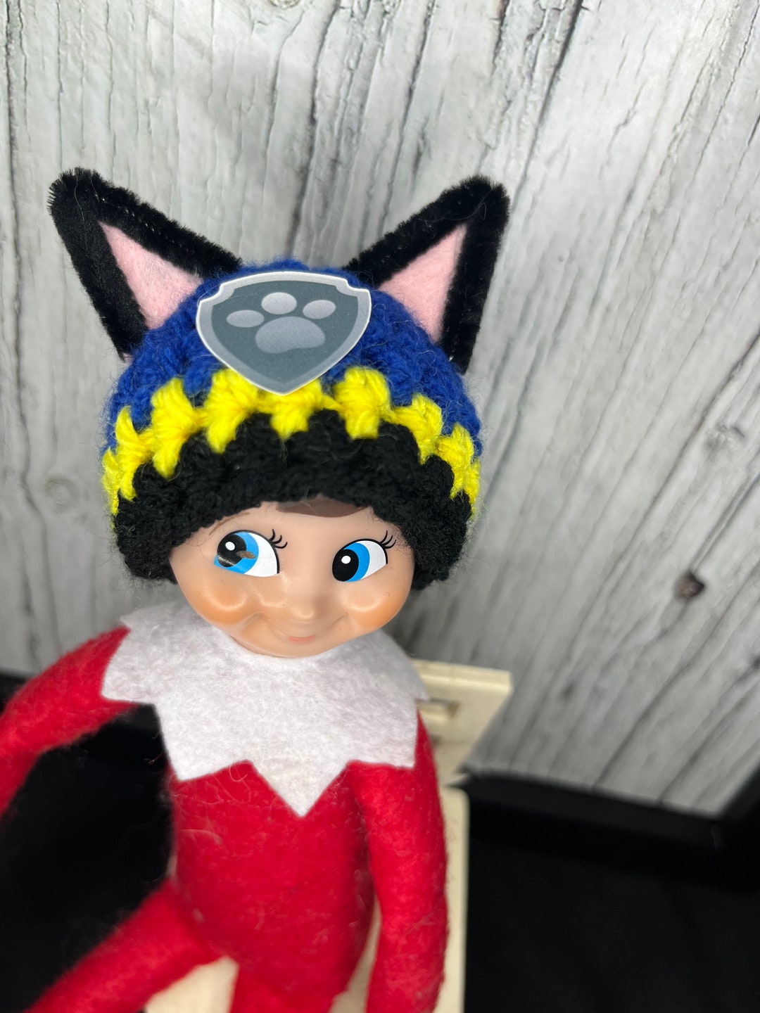Chase Paw Patrol Elf Hat - Etsy