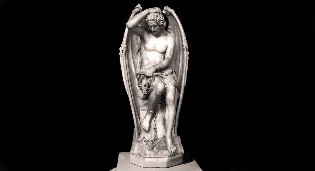 Lucifer - Genius of Evil Statue, Bust, Statue, Sculpture, Home Decor ...