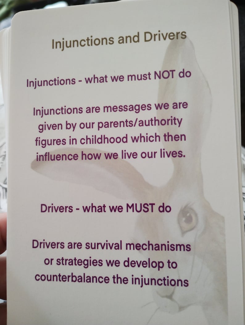Therapy and Counselling Resources - Transactional Analysis TA Cards ...