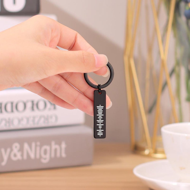 Custom Audio Keychain - Etsy