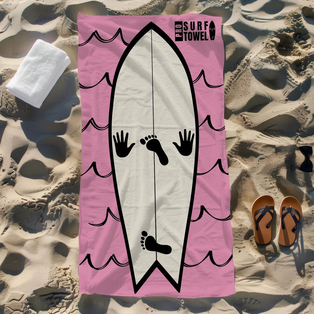 Pro Surf Towel – Surf Training Towel for Perfecting Pop-ups ...